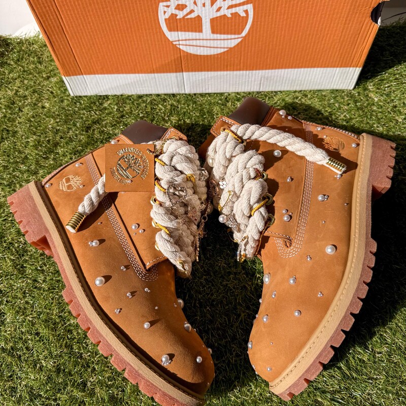 Custom Timberland - Etsy