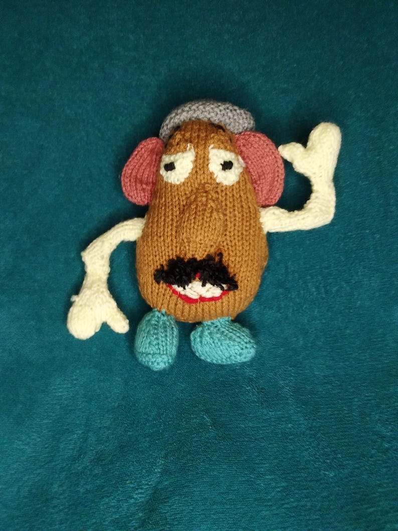 Potato Head Man Knitting Pattern Suitable for Boys and Girls an ...