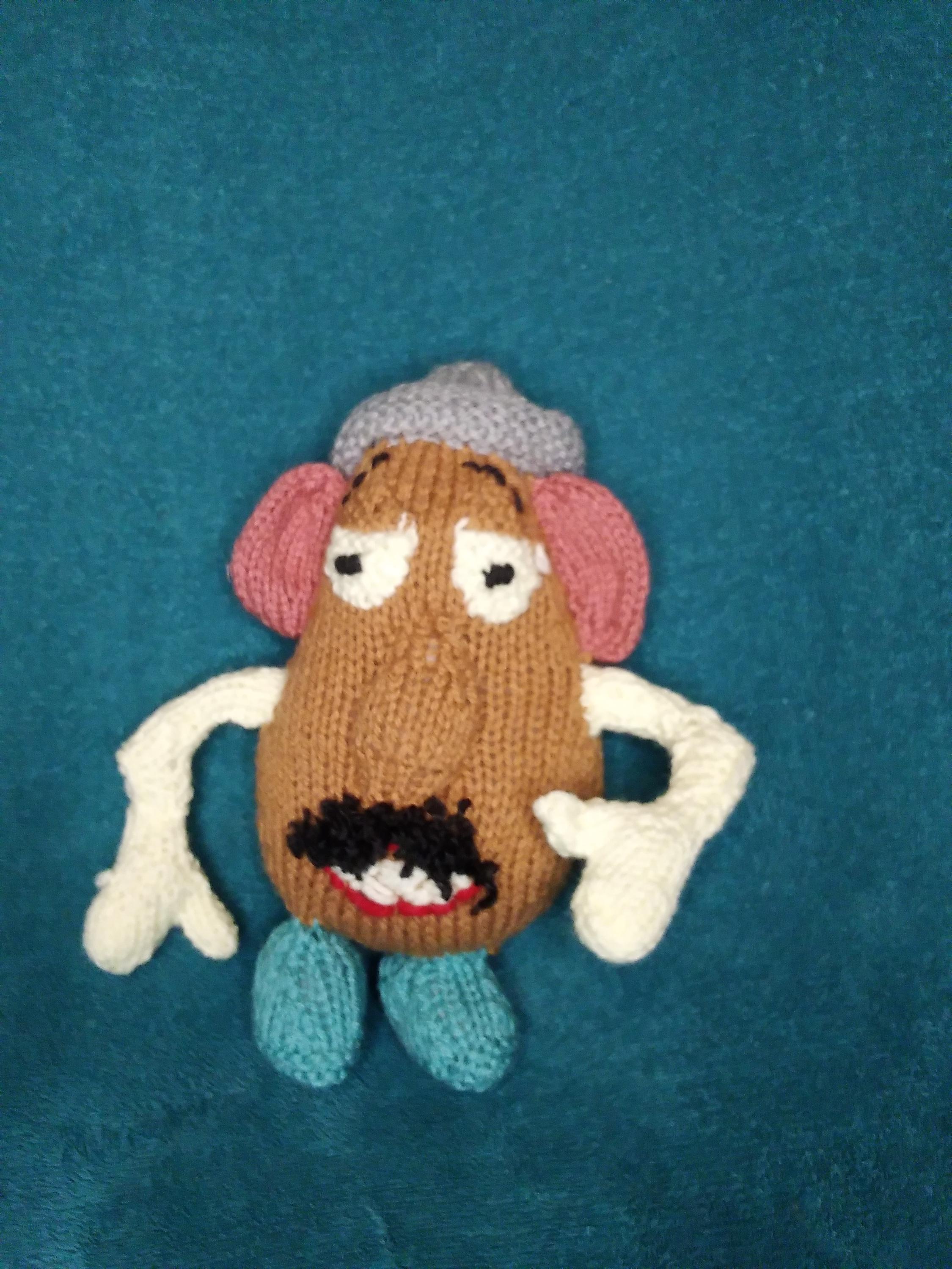 Potato Head Man Knitting Pattern Suitable for Boys and Girls an ...