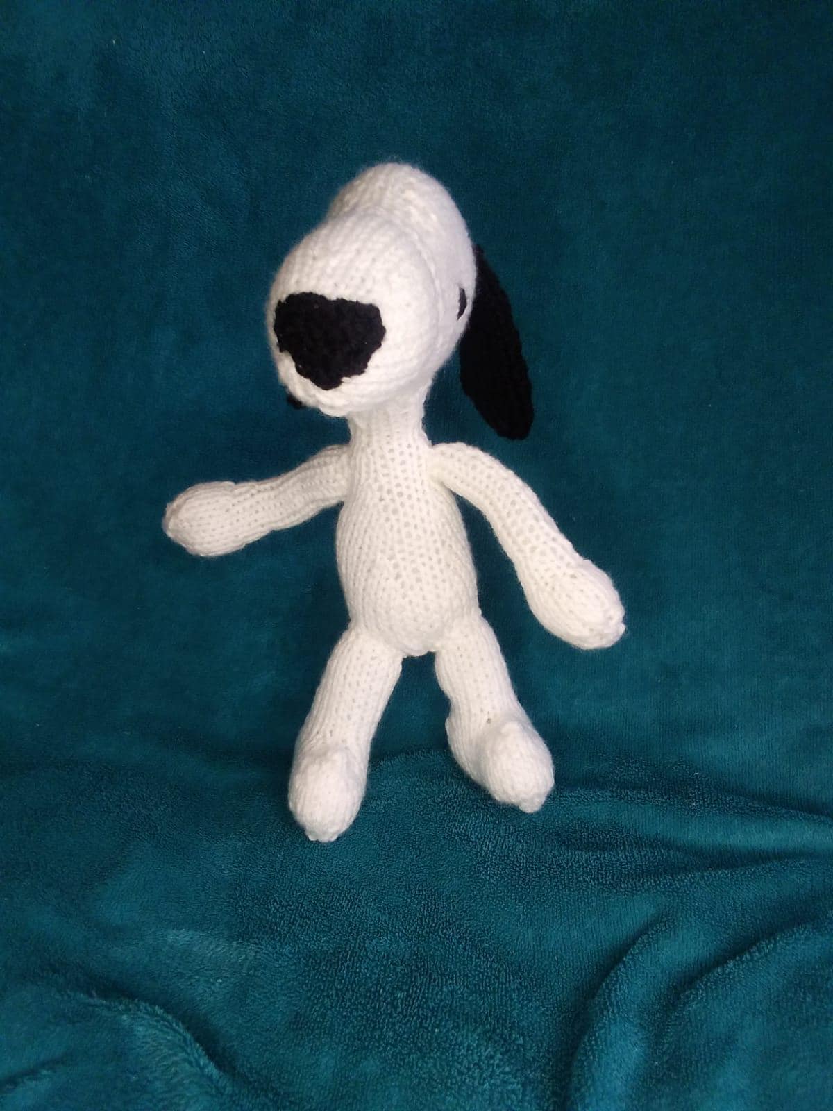 Knitting Pattern Snoopy the Dog Cartoon Characterseasy to Follow ...