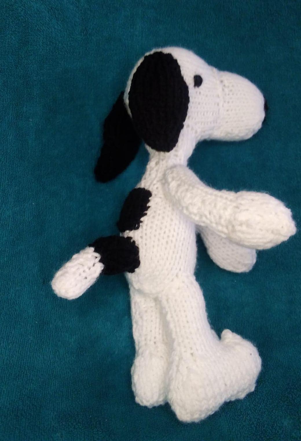 Knitting Pattern Snoopy the Dog Cartoon Characterseasy to Follow ...