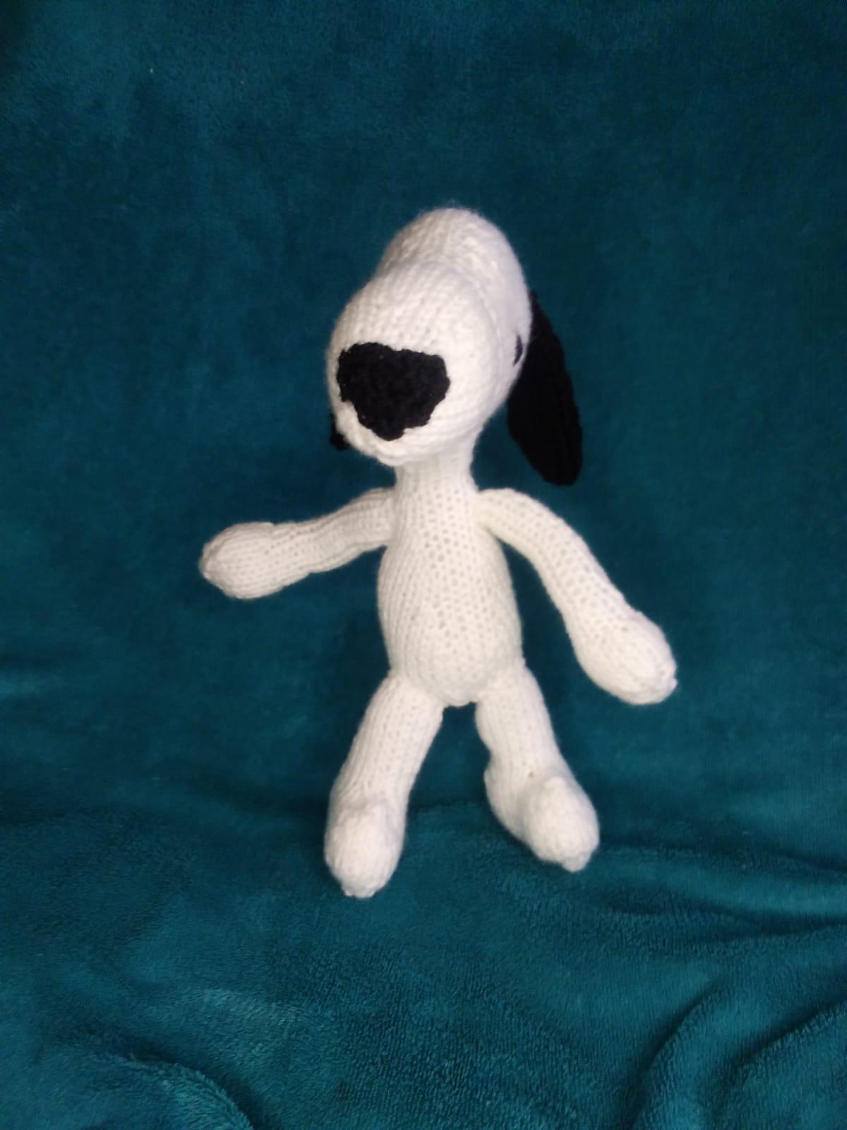 Knitting Pattern Snoopy the Dog Cartoon Characterseasy to Follow ...