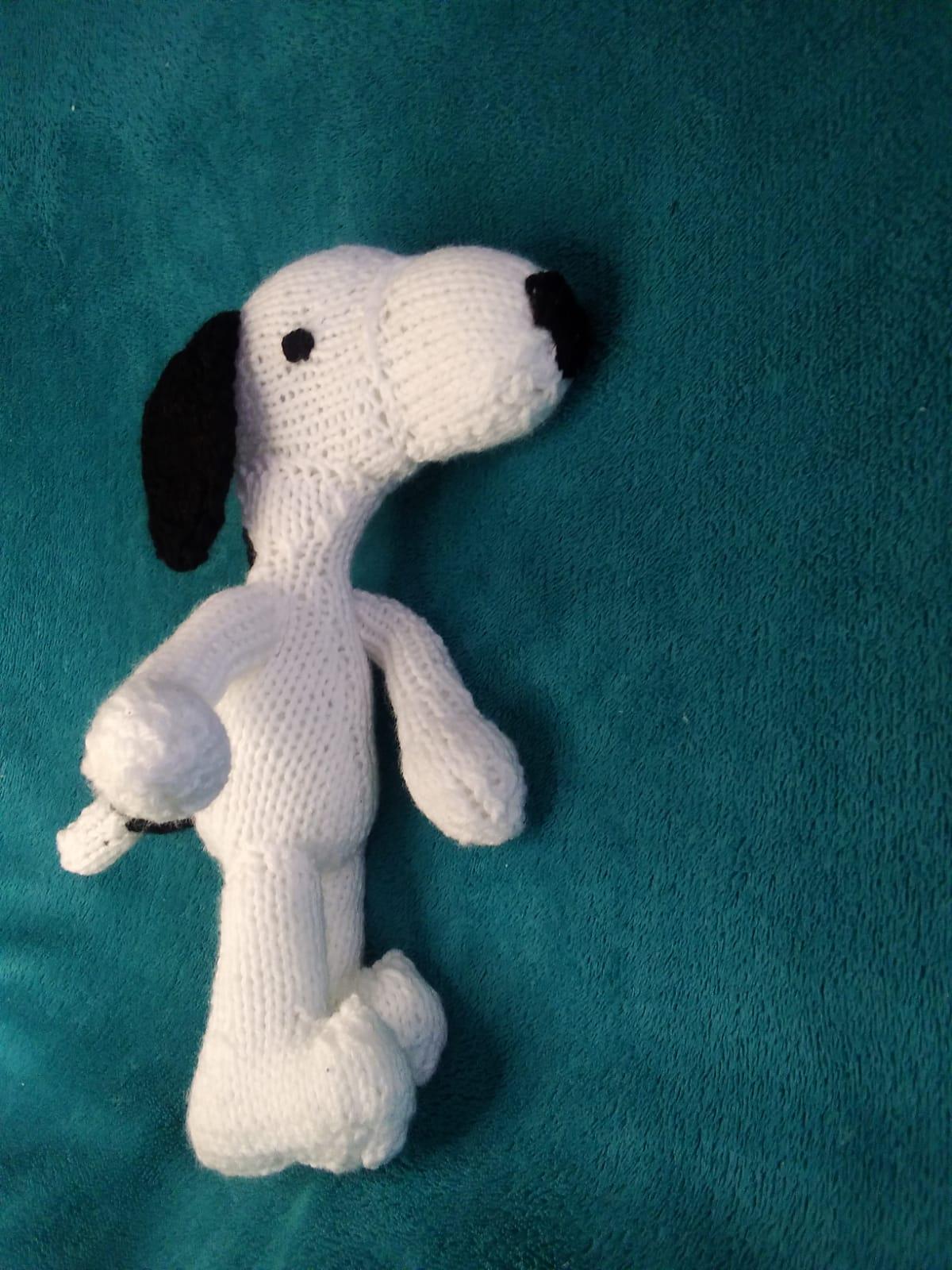 Knitting Pattern Snoopy the Dog Cartoon Characterseasy to Follow ...