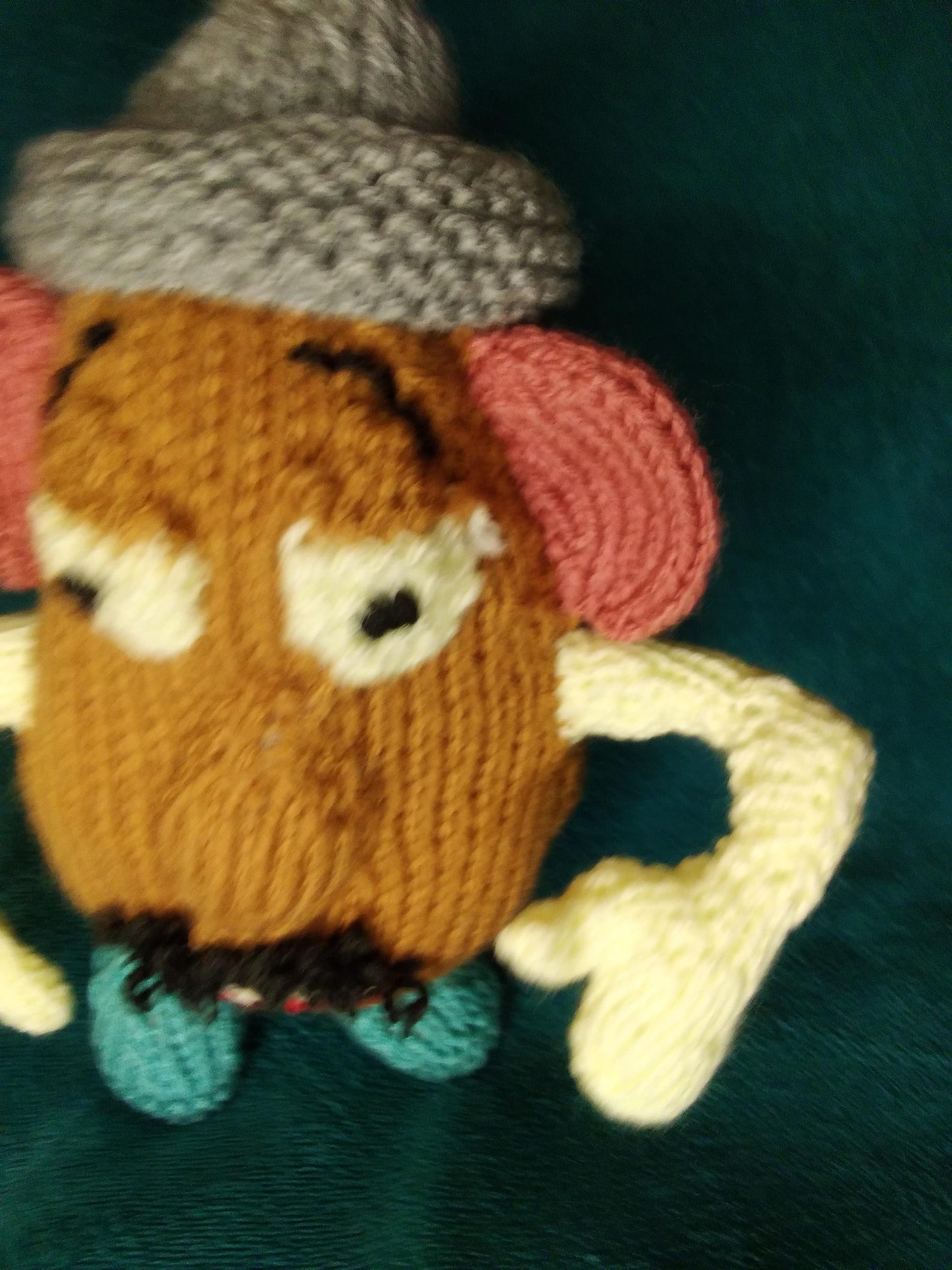 Potato Head Man Knitting Pattern Suitable for Boys and Girls an ...
