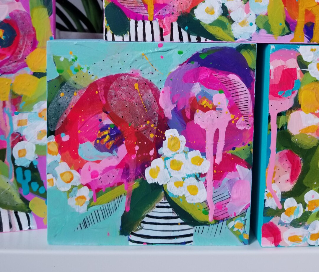 Rx: Binge Watch Buffy --original Joy-and-hope-filled Painting - Etsy