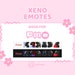Alien Xeno Xenomorph Twitch Emotes (twitch/discord/youtube) - Streaming ...