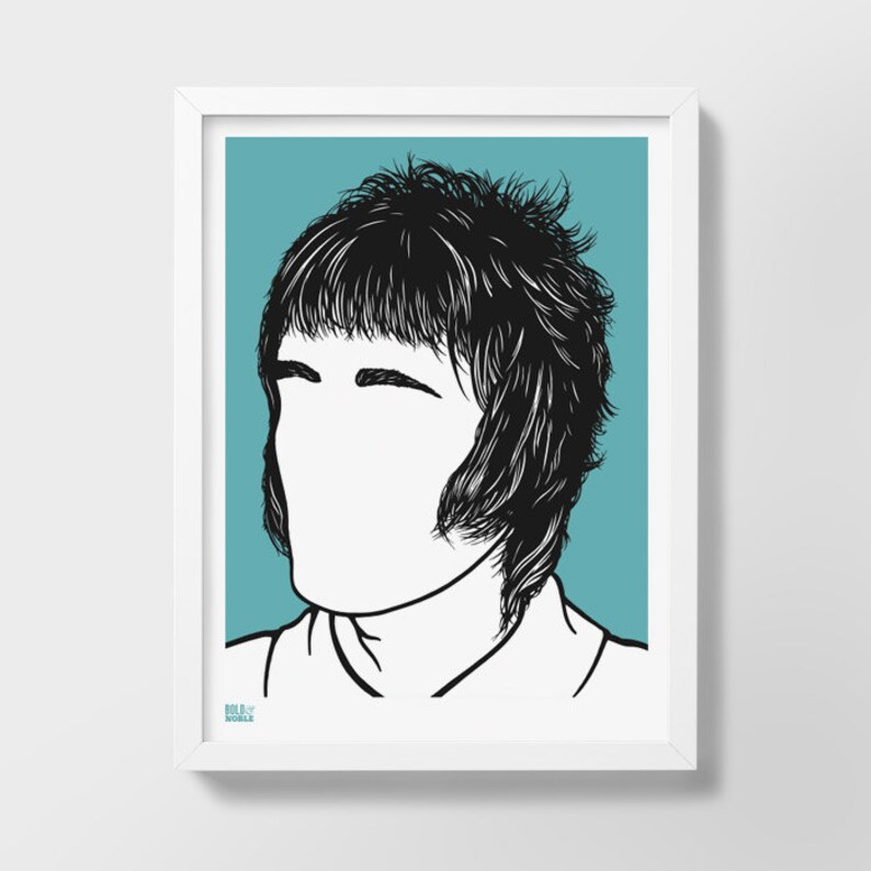 Liam Gallagher Music Icon Art Print Gallagher Brother Music - Etsy UK