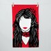 Kate Bush Tea Towel, Kate Bush Merchandise, Kate Bush Dishcloth, Red ...