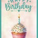 Birthday Card, Greeting Card, Balloons, Cupcake, Candle - Etsy
