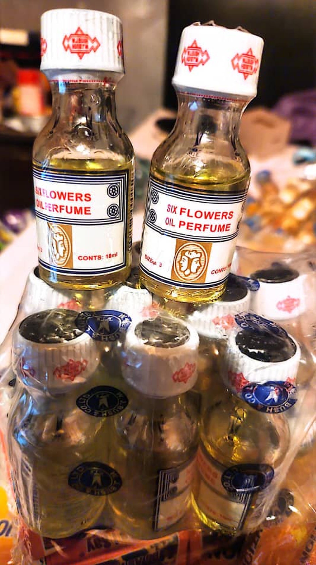 Six Flowers Oil Perfume. Mercy & Good Luck Perfume. - Etsy