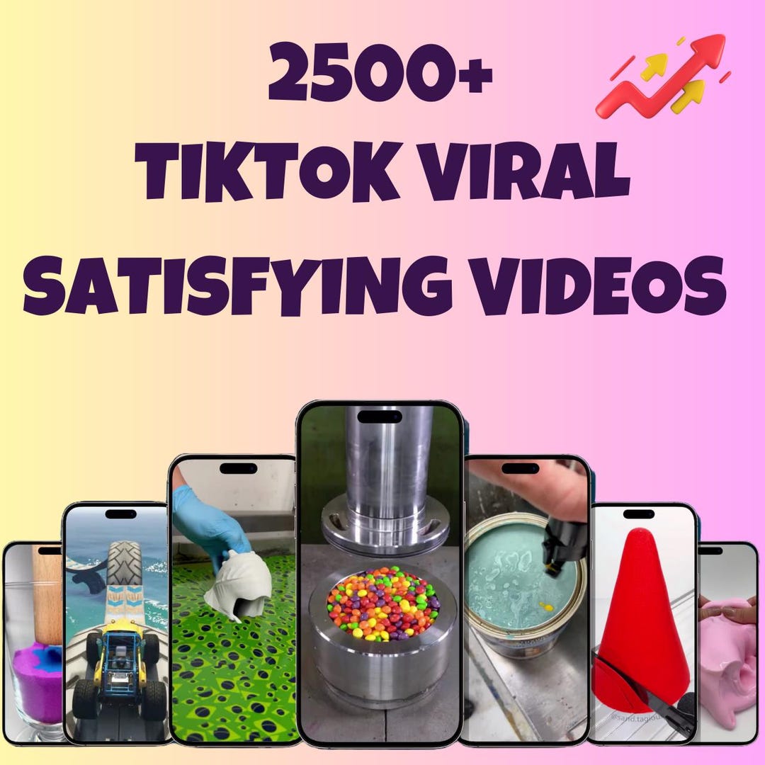 Tiktok Viral Satisfying Video Bundle: ASMR Reels (MP4 Download) - Etsy