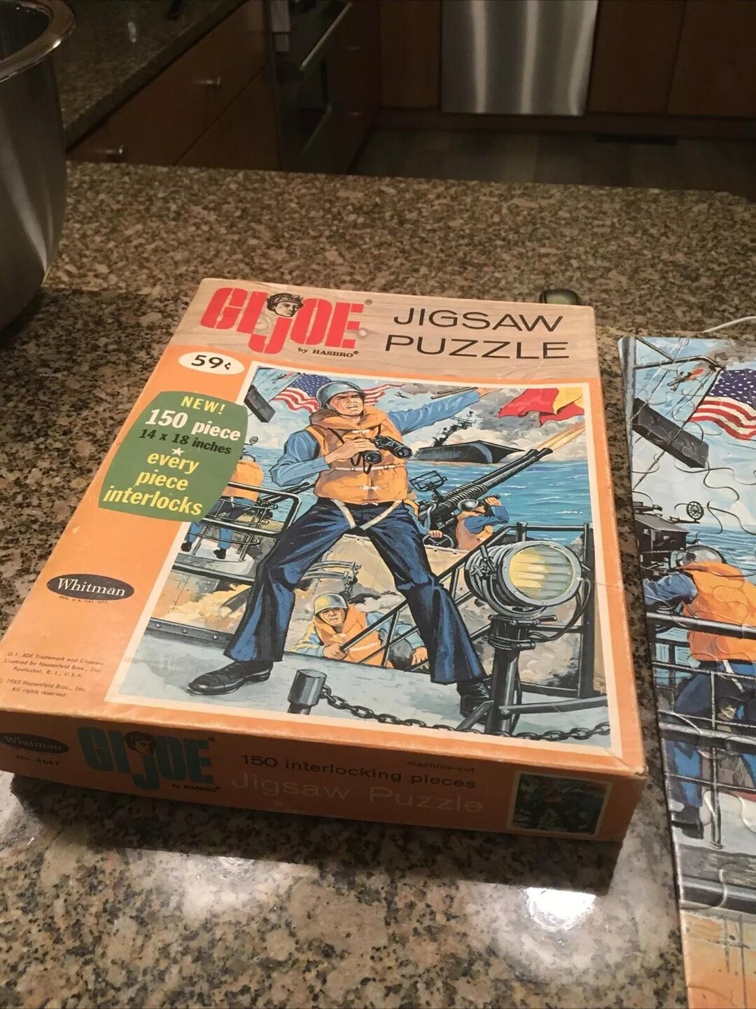 1965 GI Joe Navy Whiman Jigsaw Puzzle Complete Hasbro - Etsy