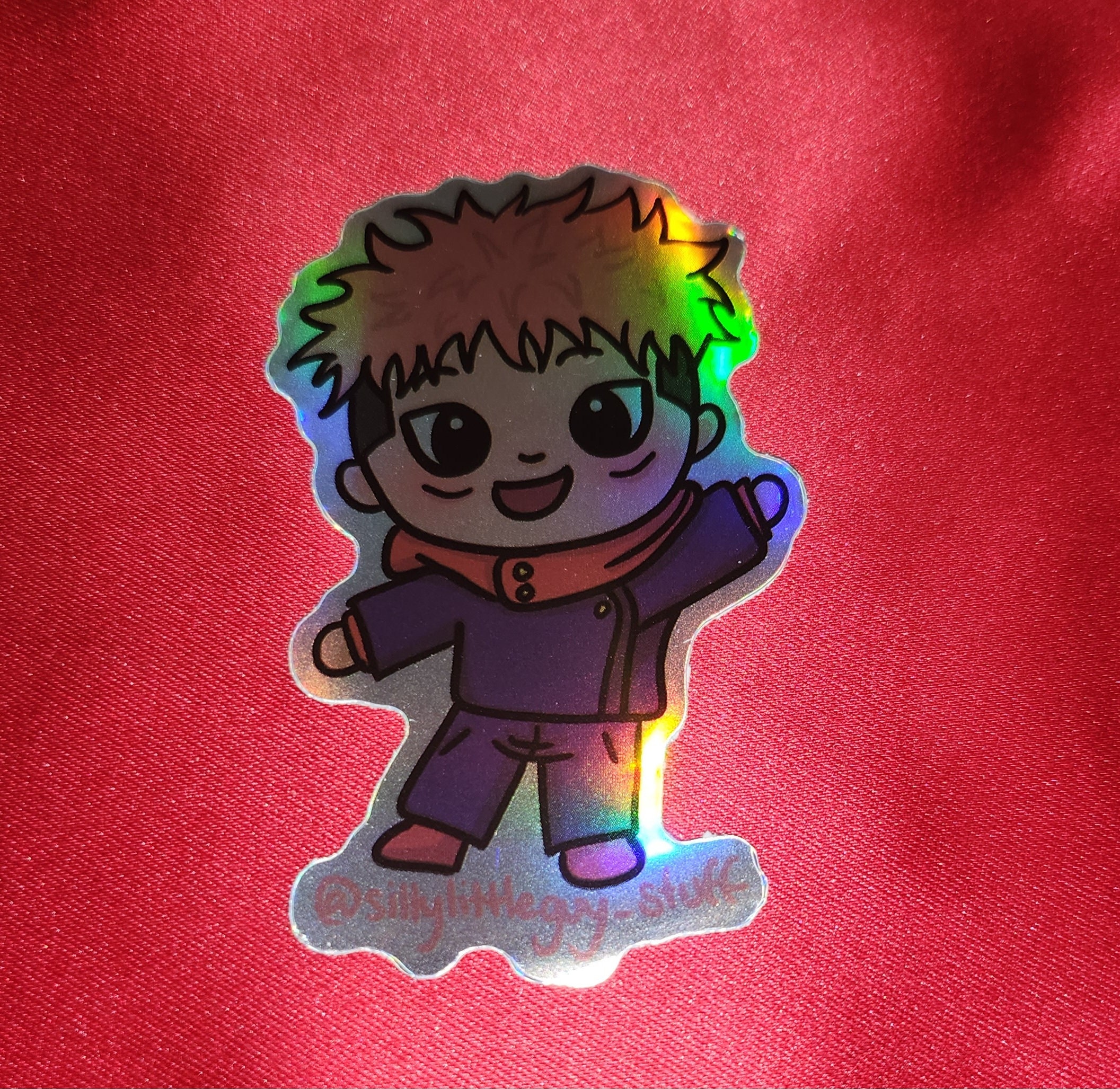 Jujutsu Kaisen Itadori Yuji Sticker - Etsy