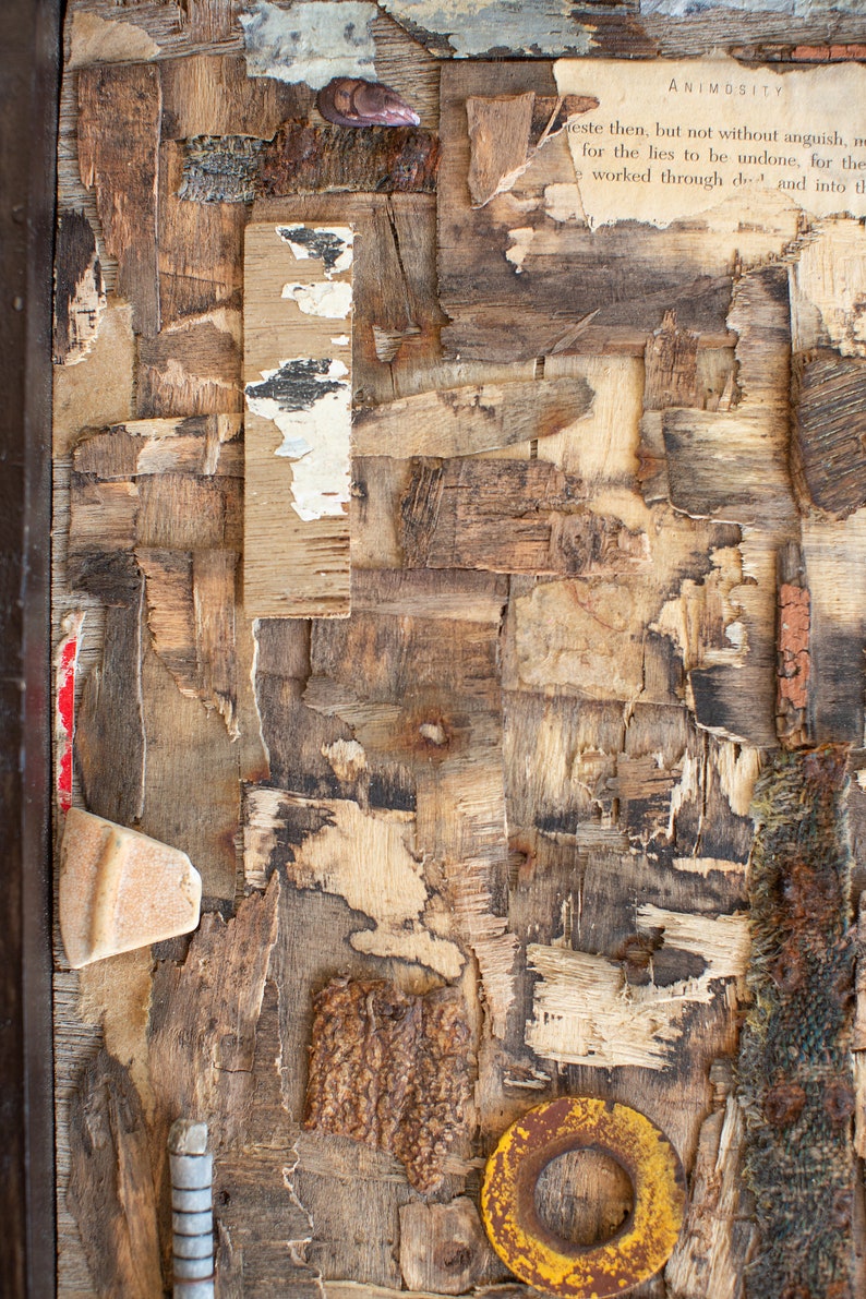 Animosity. Found Object Assemblage. Collection of Objects and Ephemera ...