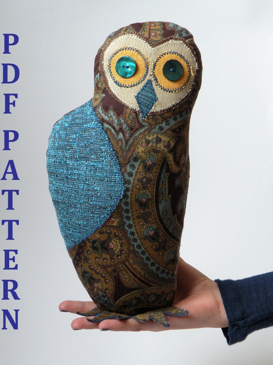 Wise Owl Sewing Pattern Tutorial PDF Digital Download - Etsy