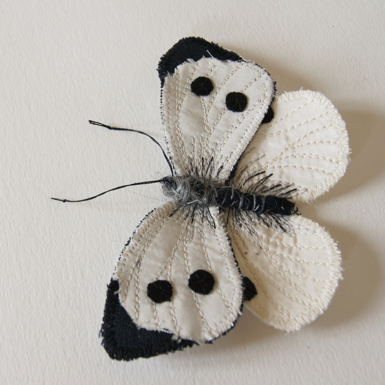 PDF Sewing Pattern + Video Tutorial White Butterfly Soft Sculpture Step ...