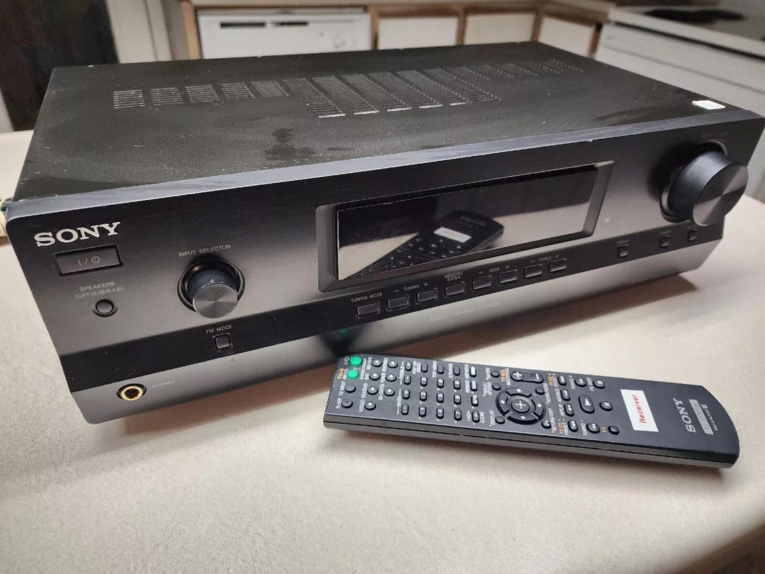 Sony STR-DH130 Home Receiver Stereo 2 Channel Am/fm Tuner REMOTE Bundle ...