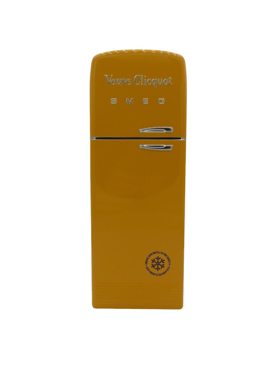 RARE Veuve Clicquot SMEG Orange Fridge Box Bar Accessory and ...