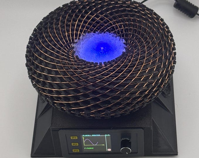 Scalar Wave Harmonization Machine With Lakhovsky MWO Disc, Bifilar ...