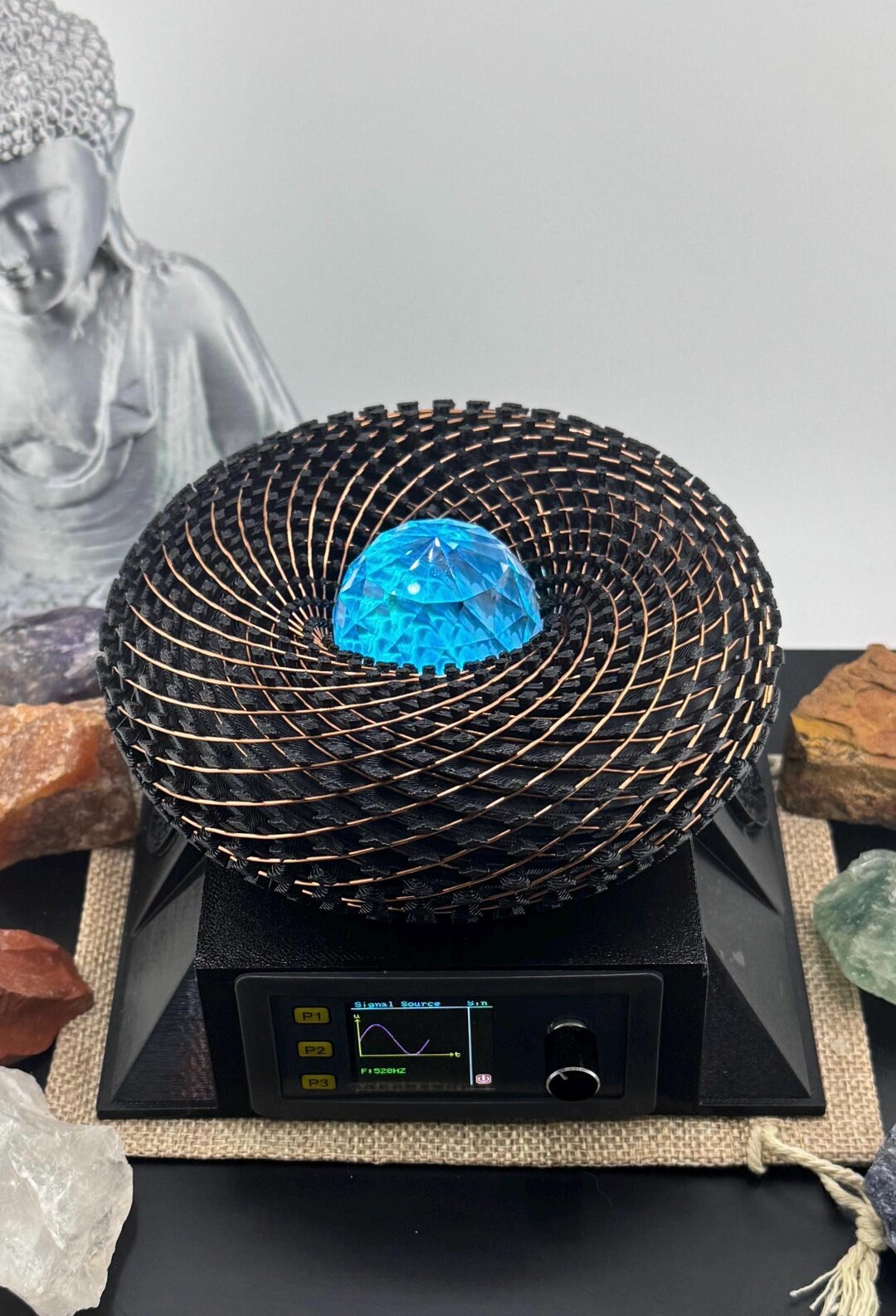 Frequency Healing and Meditation Enhancement Device, Chakra Balancing ...