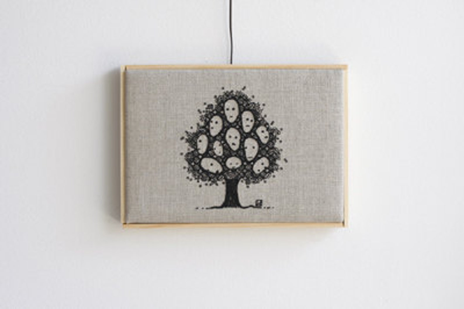 PDF Pattern / Blackwork TREE - Etsy