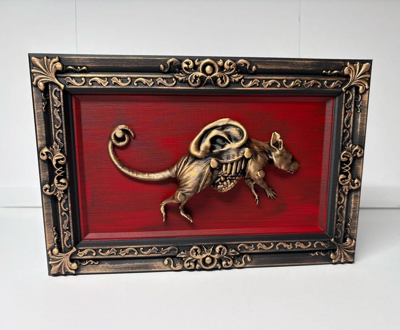 Framed Anatomical Oddities – Rat, Frog, Bat | Dissection Wall Art Set ...