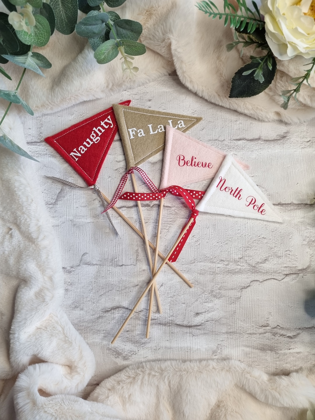 Elf on the Shelf Flags Doubled Sided Christmas Decoration - Etsy