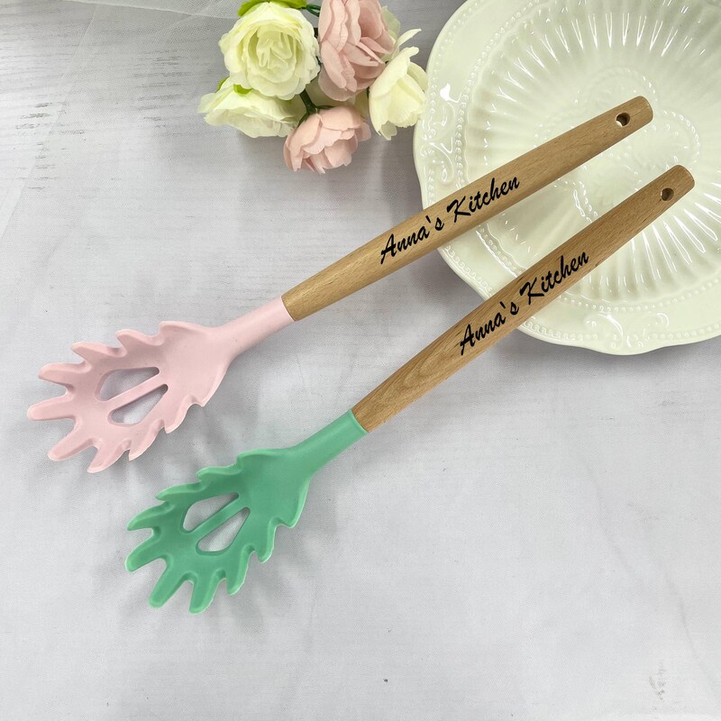 Pasta Spoon Personalised - Etsy UK