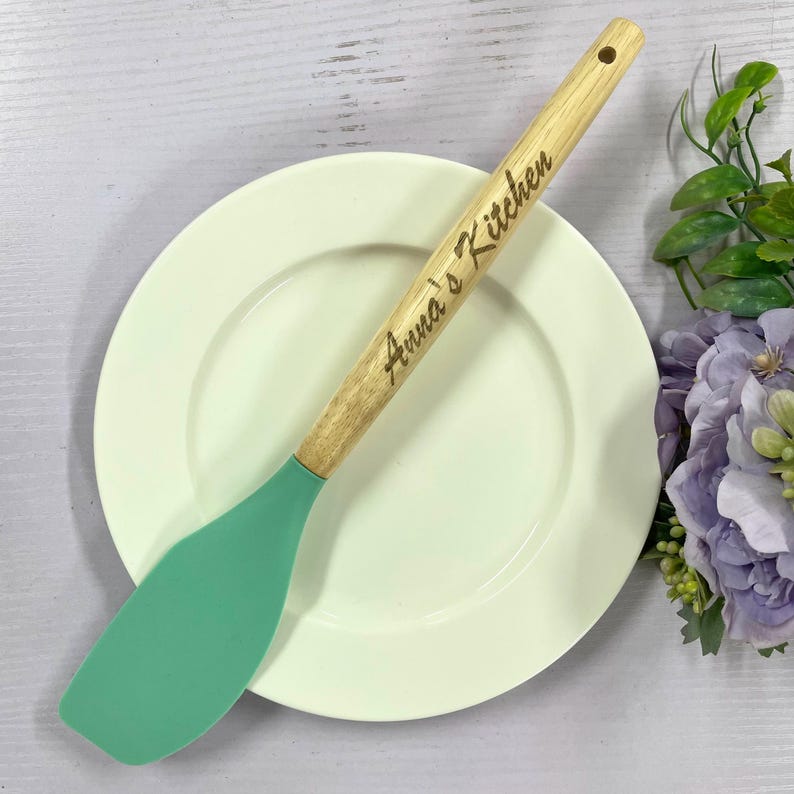 Set of 4 Personalized Kitchen Utensils, Personalized Whisk ...