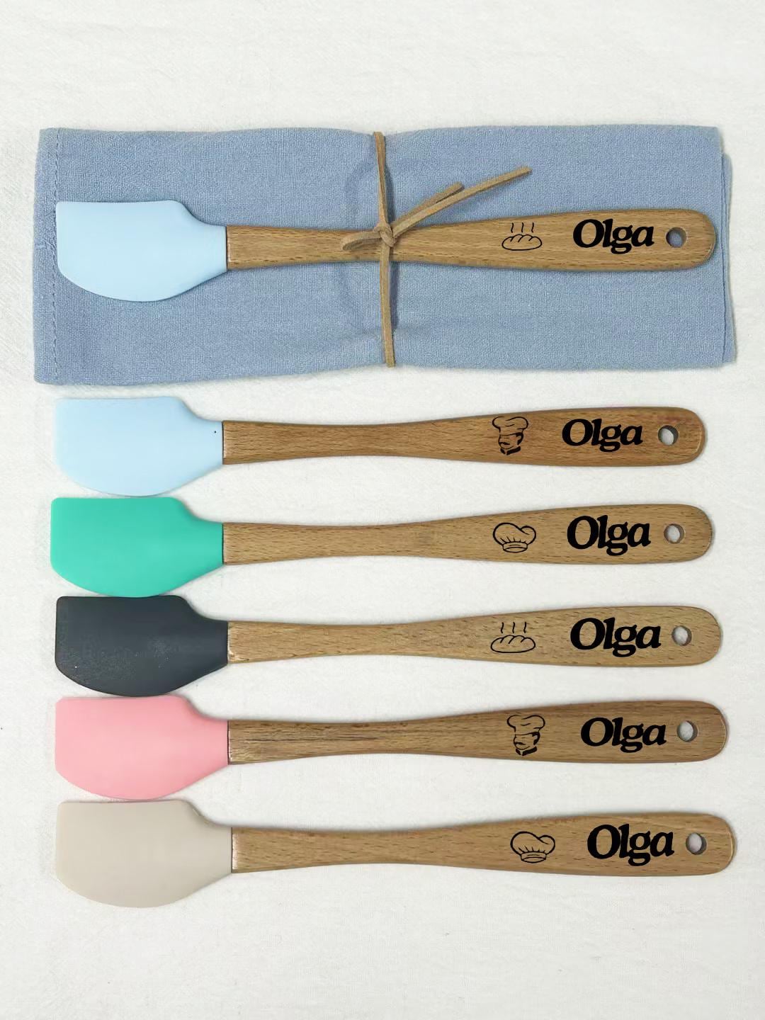 Personalized Spatula Set,custom Spatula,custom Utensil Set,cotton ...