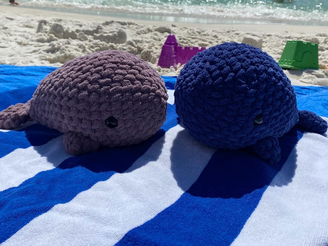 Crochet Whale Plushie | Whale, Crochet Plushie, Custom Plushie, Whale ...
