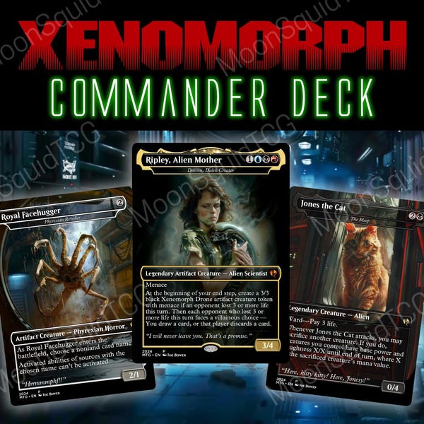 Xenomorph Commander Deck - Etsy
