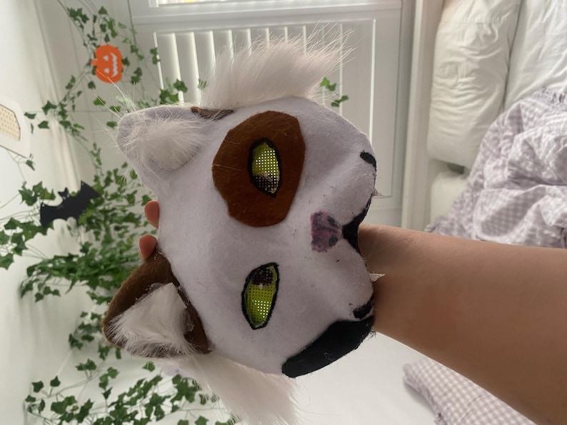 Spotted Calico Therian Mask - Etsy