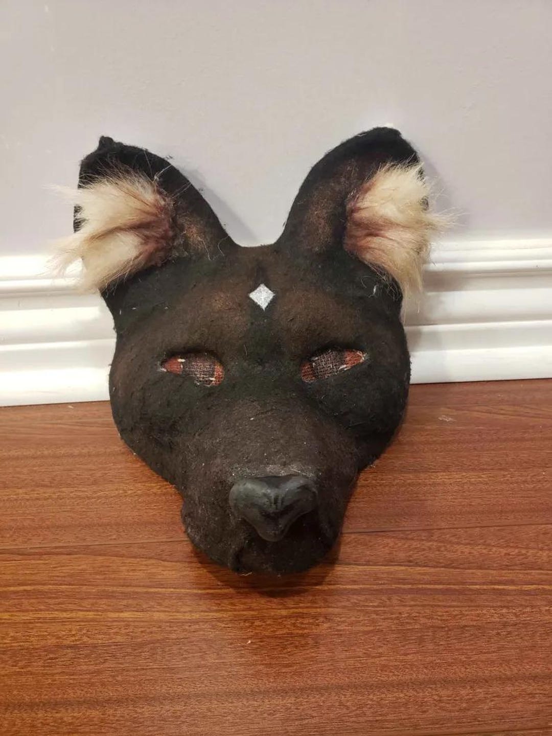 African Wild Dog Mask - Etsy