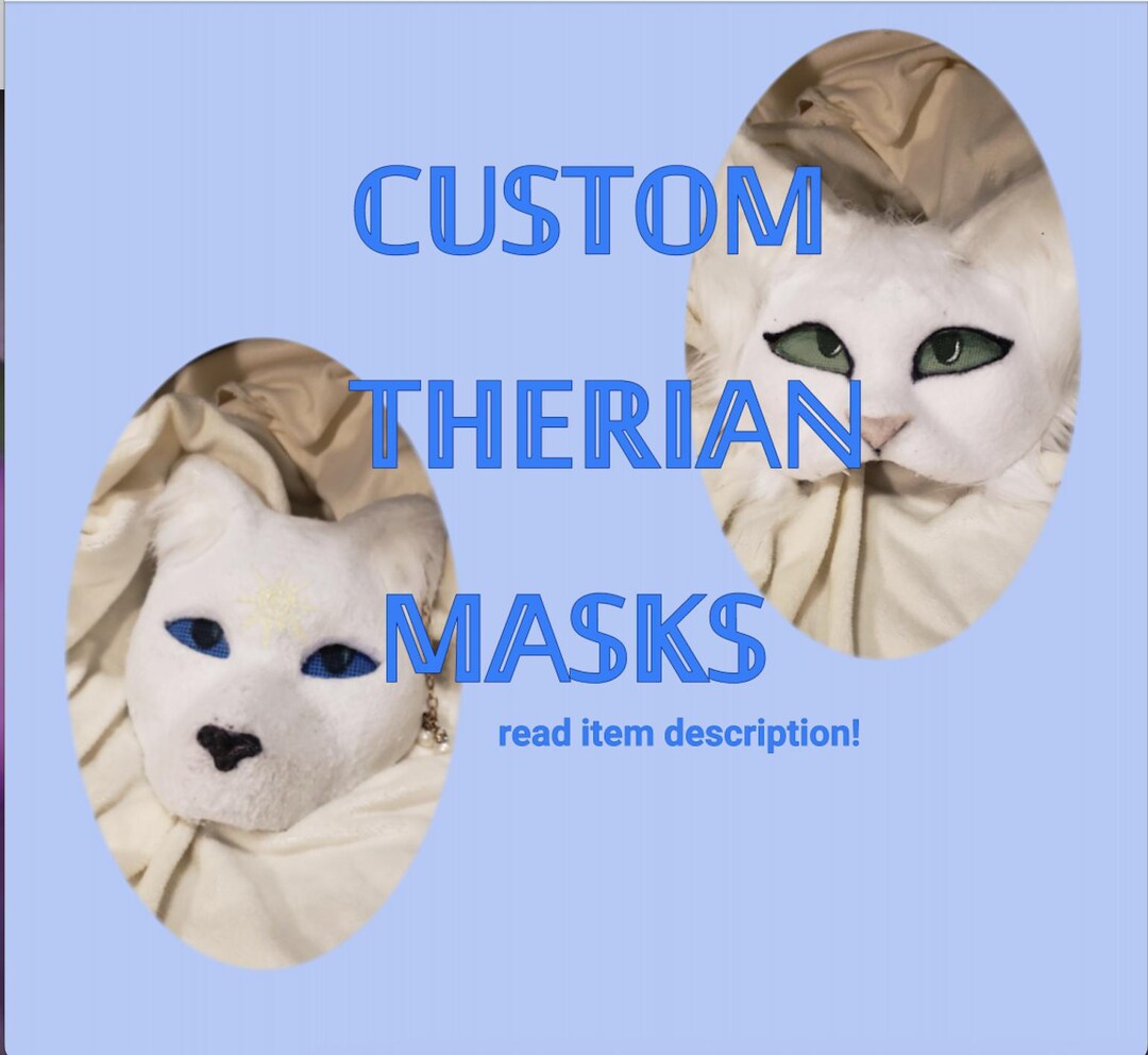 Custom Therian Masks - Etsy