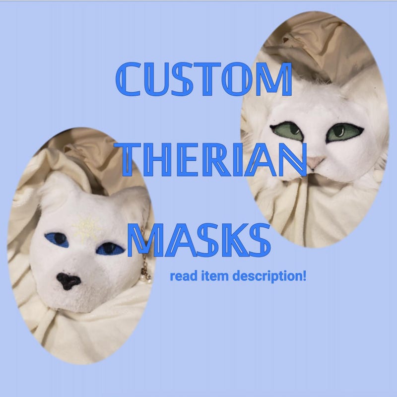 Therian Raccoon Mask - Etsy