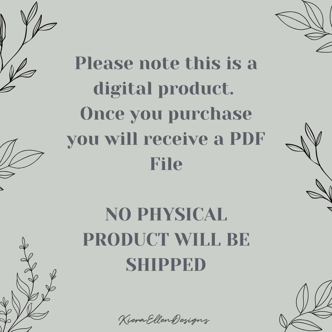 Botanical Pink Prayers Printable | Digital Prayer Template | Faith ...