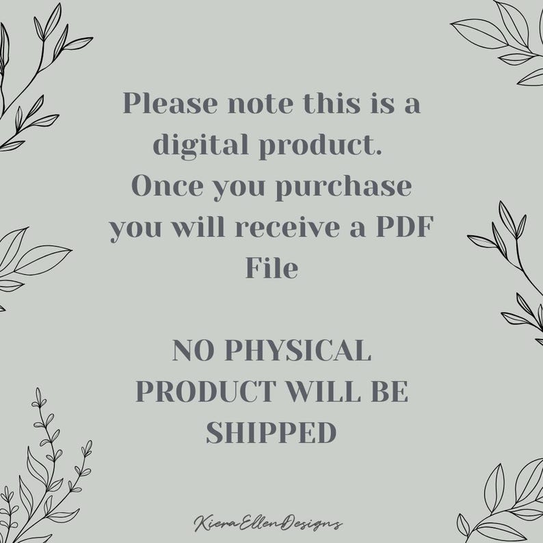 Botanical to Do List Printable | Organise Your Life With Nature ...