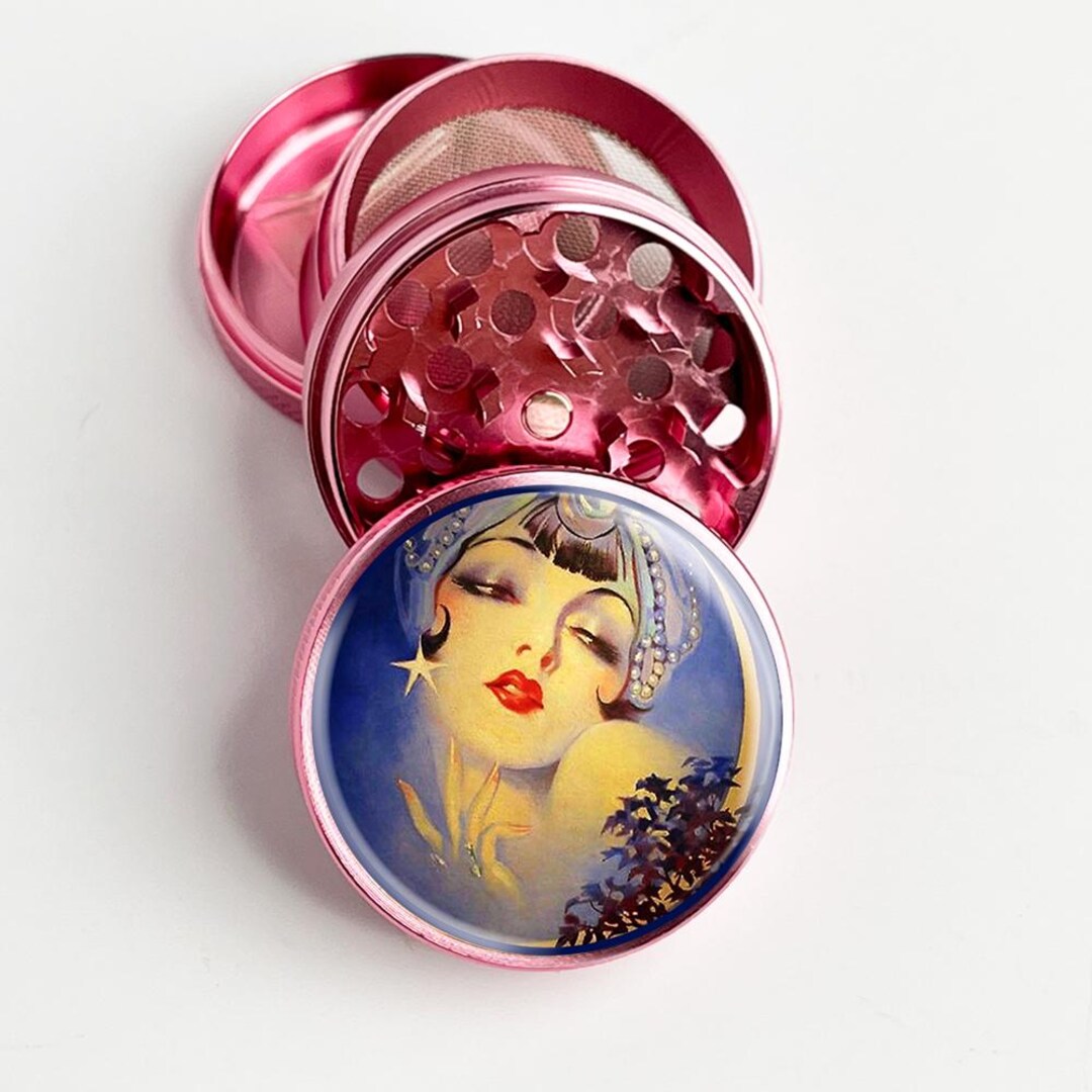 Medieval Sexy Gypsy Woman Grinder Pink Grinder Herb Grinder Spice ...