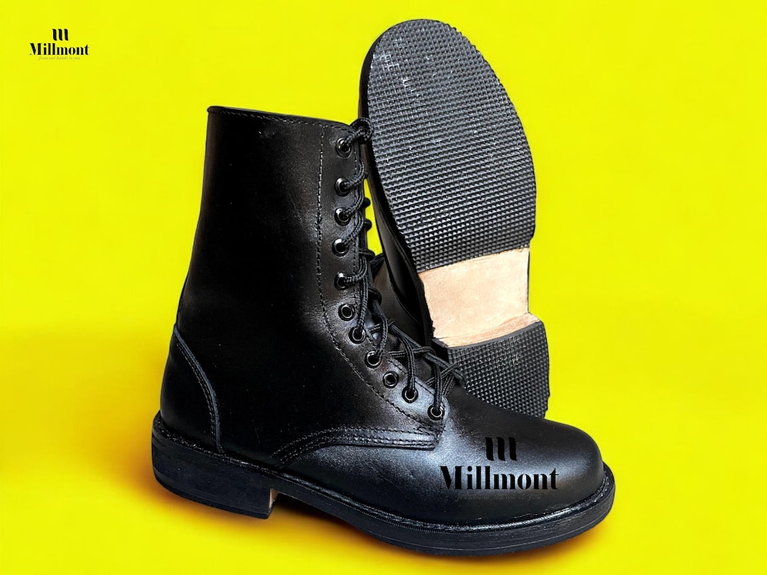 WWII Panzer Low Boots for Army, WW2 Army Tanker Low Ankle Boots ...