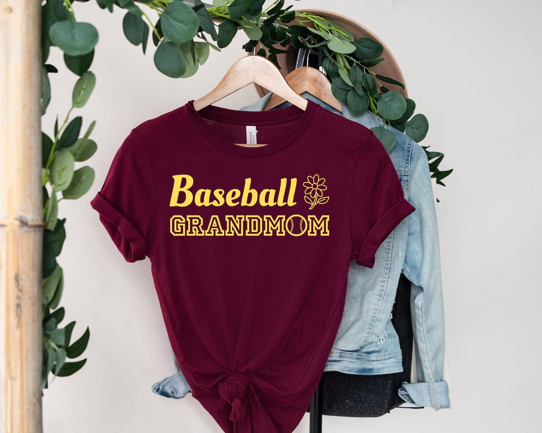 Baseball Grandma Shirt, Grandma Baseball Shirt, Baseball Day Shirt ...