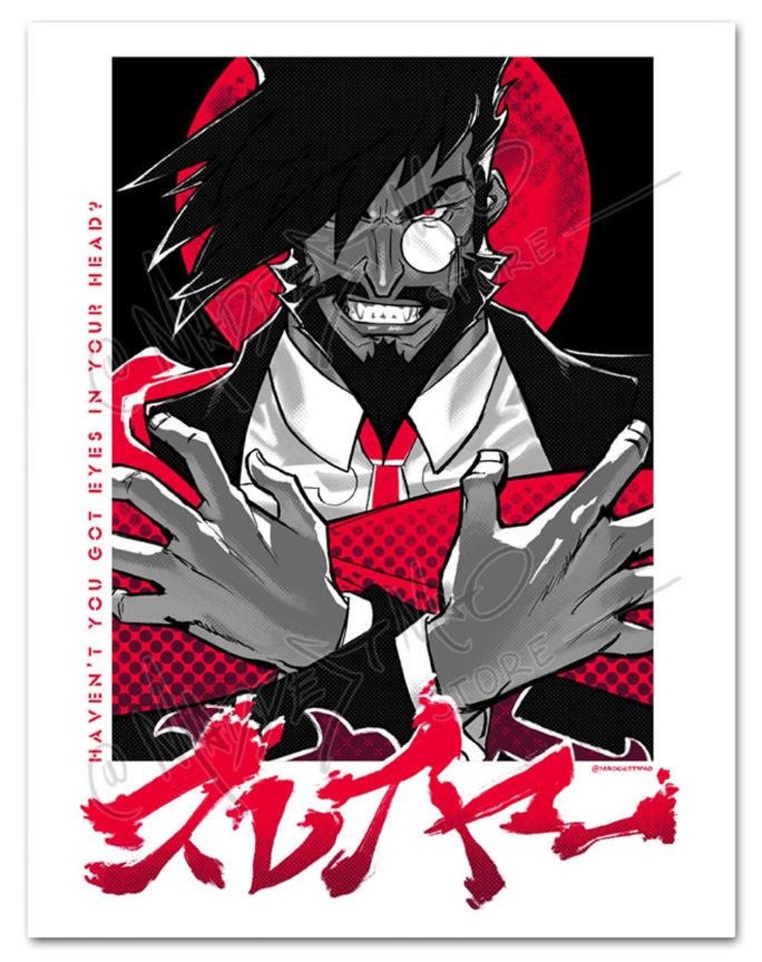 Guilty Gear - Slayer Art Print - Etsy