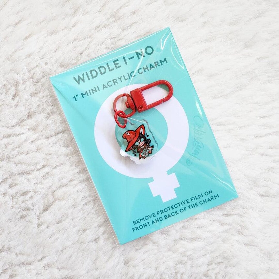 Widdle I-no 1" Mini Acrylic Charm - Etsy