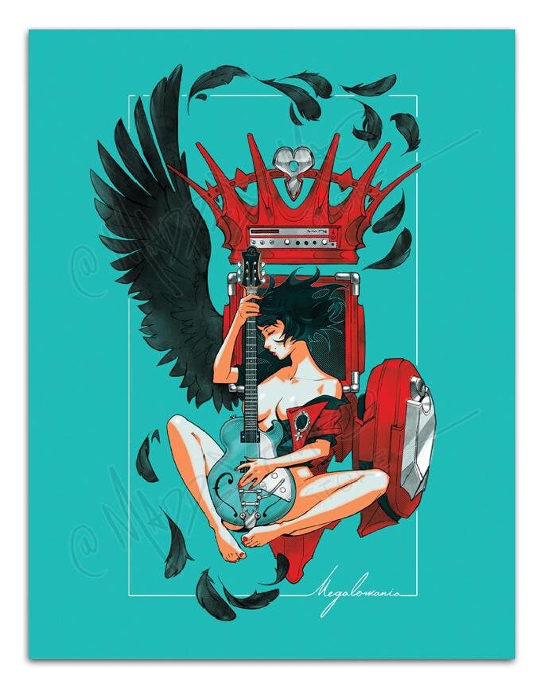 Guilty Gear - Megalomania Art Print - Etsy