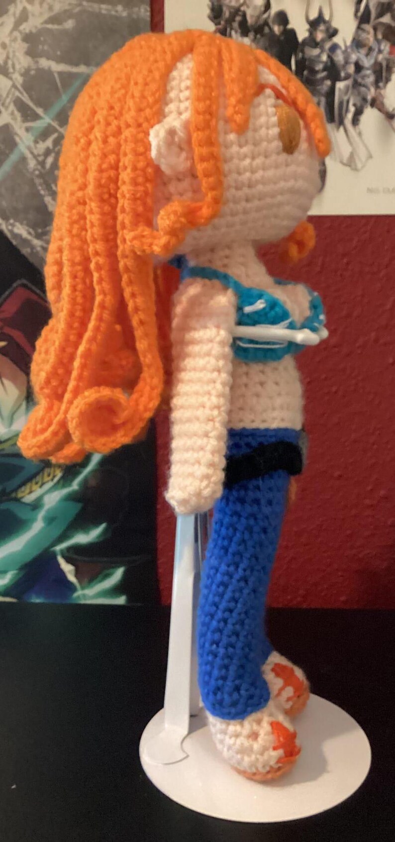 Amigurumi One Piece Nami Crochet Doll - Etsy