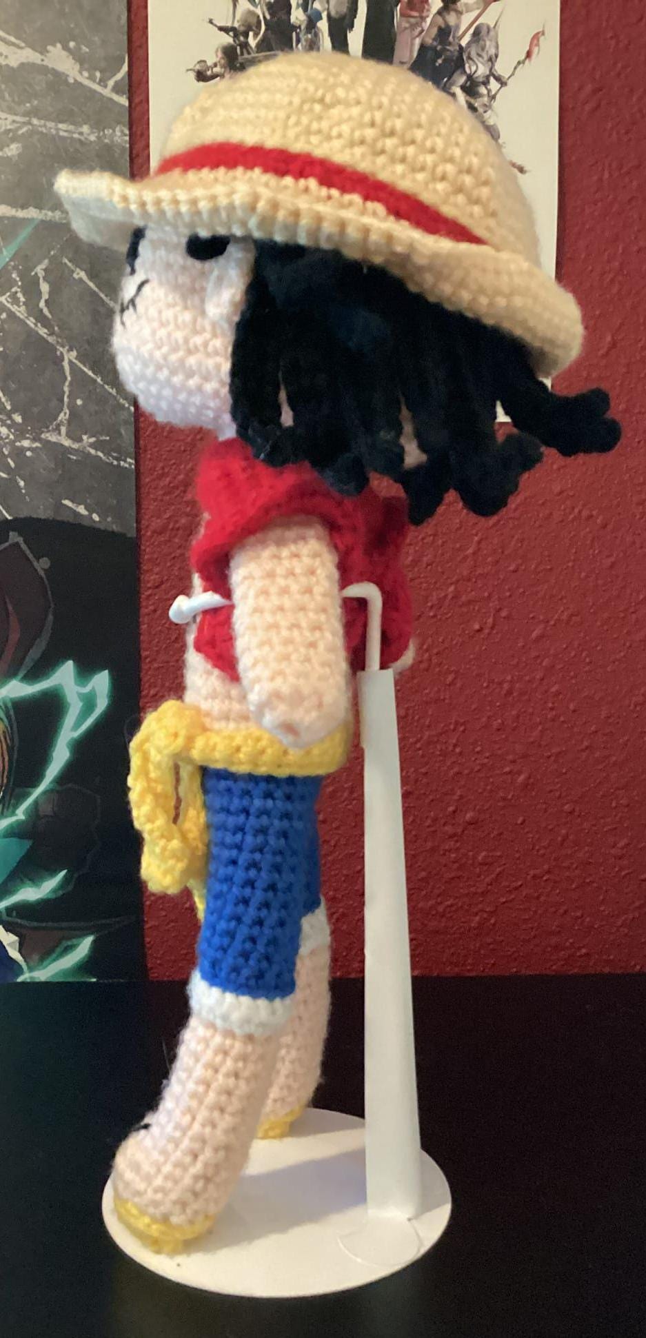 Amigurumi One Piece Monkey D. Luffy Crochet Doll - Etsy