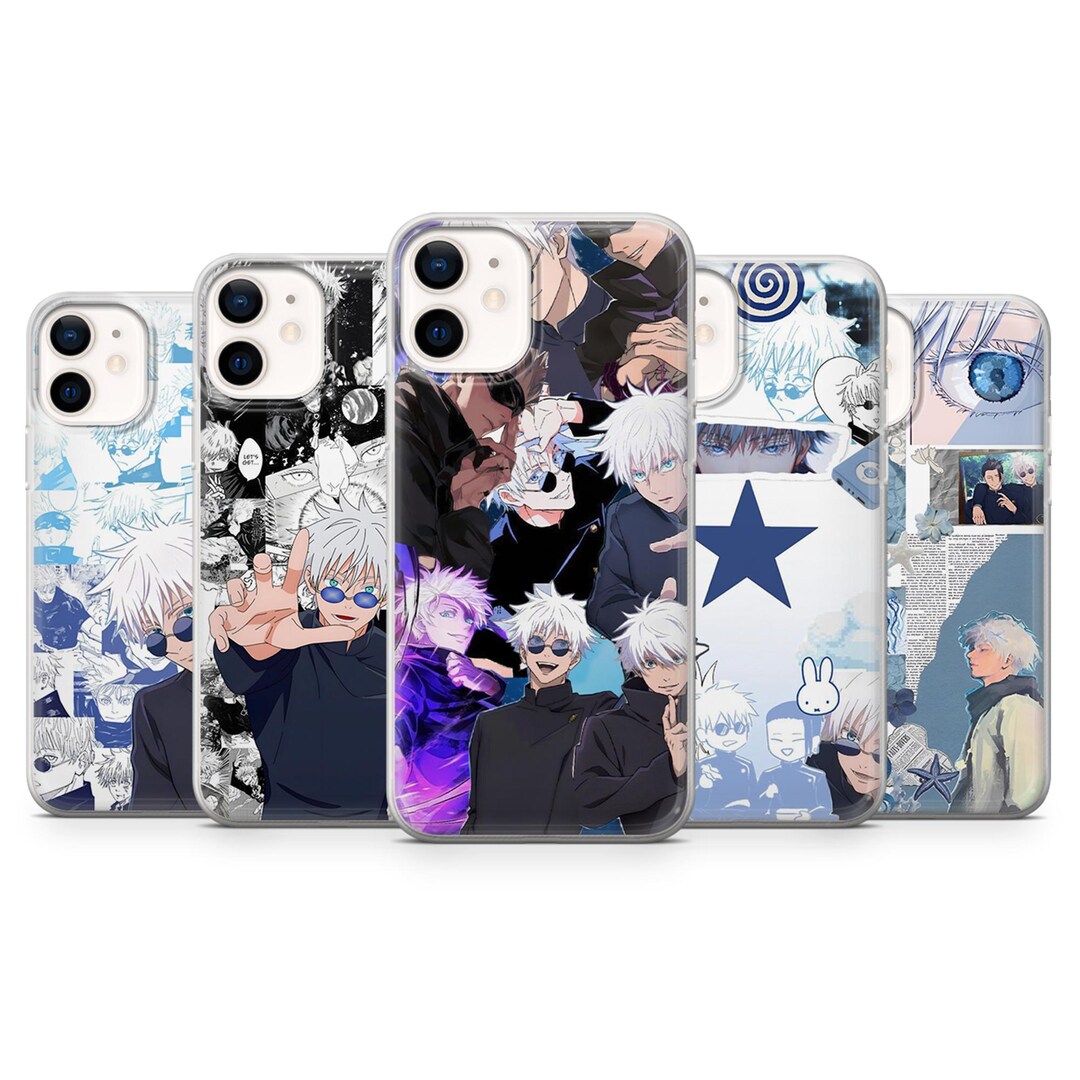 Satoru Gojo Phone Case Kawaii Anime Jujutsu Kaisen Cover for iPhone 16e ...