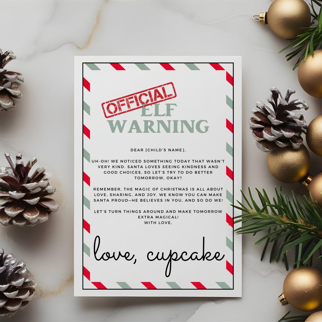 Elf on the Shelf Letters Printable and Editable Pack, Arrival, Goodbye ...