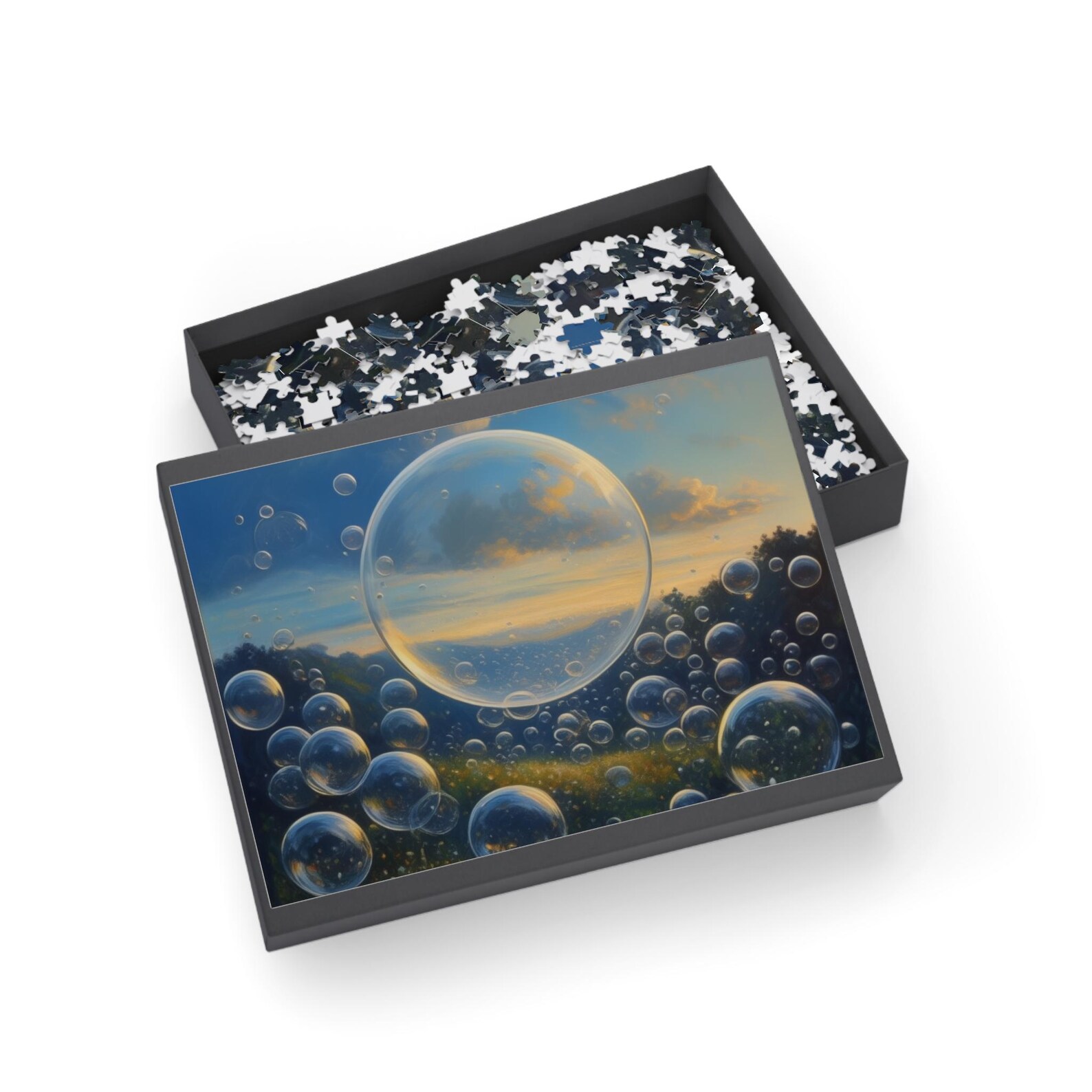 Bubbles Everywhere Puzzle - Etsy