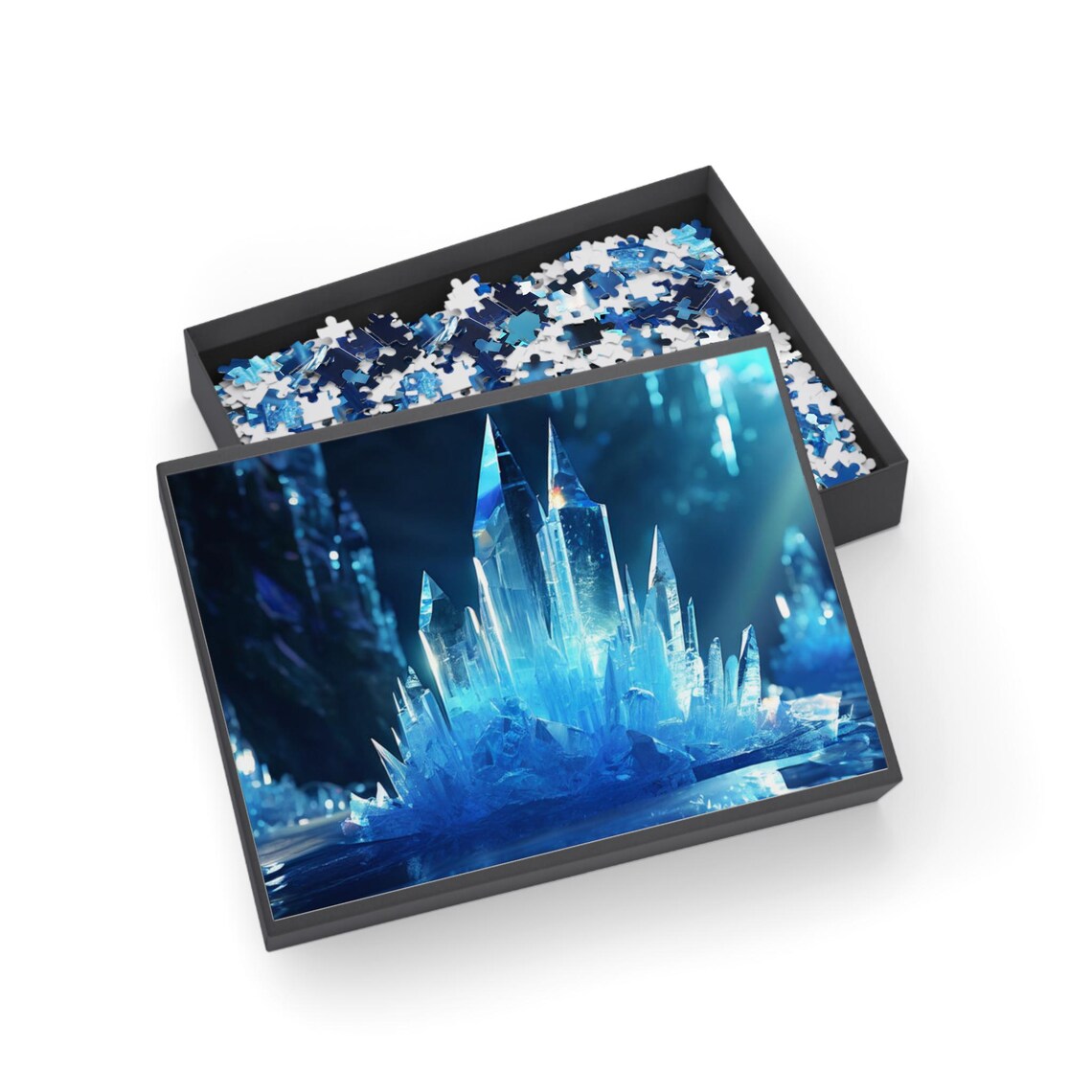 Ice Crystals Puzzle - Etsy